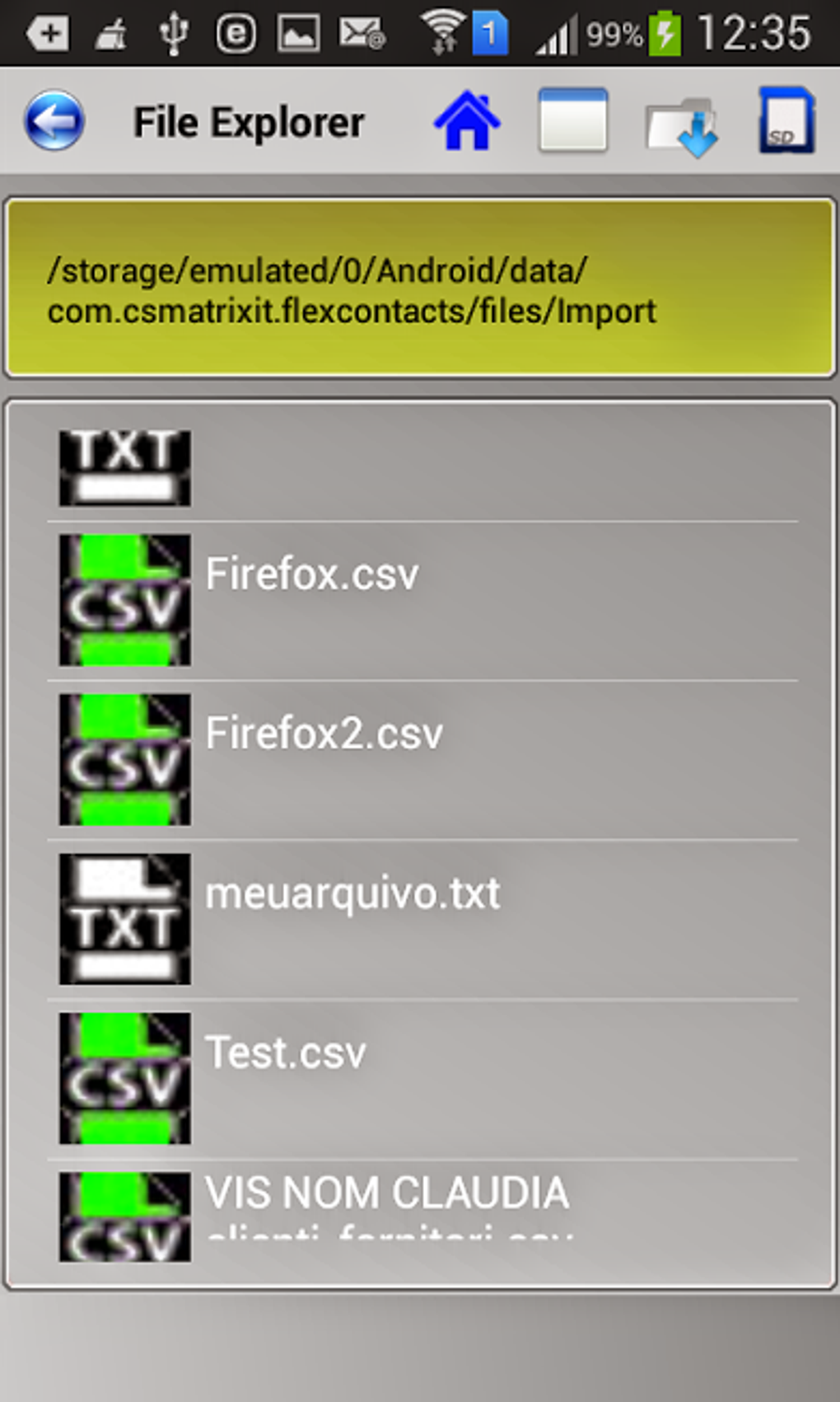 Import Contacts CSV TXT XLS APK For Android Download Import Contacts CSV TXT XLS APK For Android Download