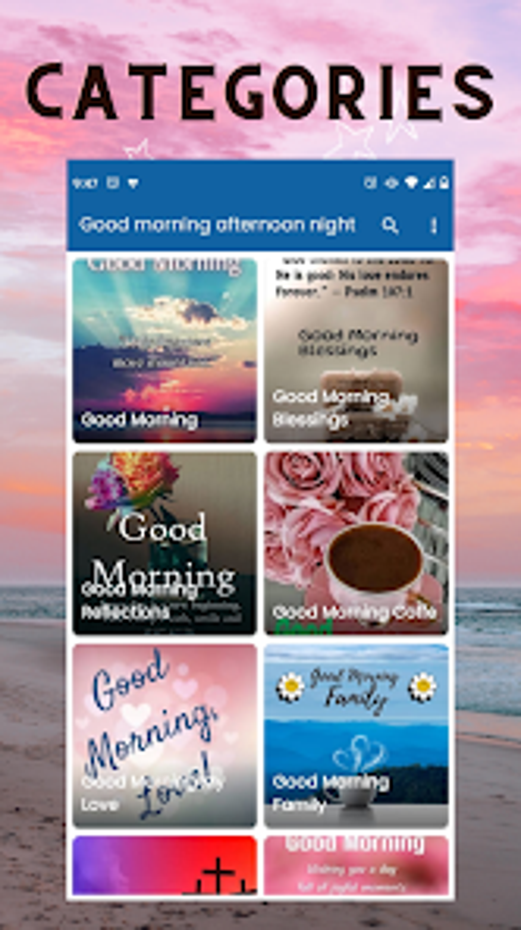 Good Morning Afternoon Night per Android - Download
