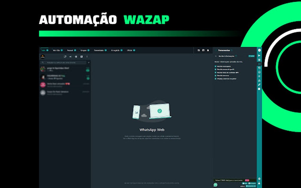 WAZap: Automação para WhatsApp for Google Chrome - Extension Download