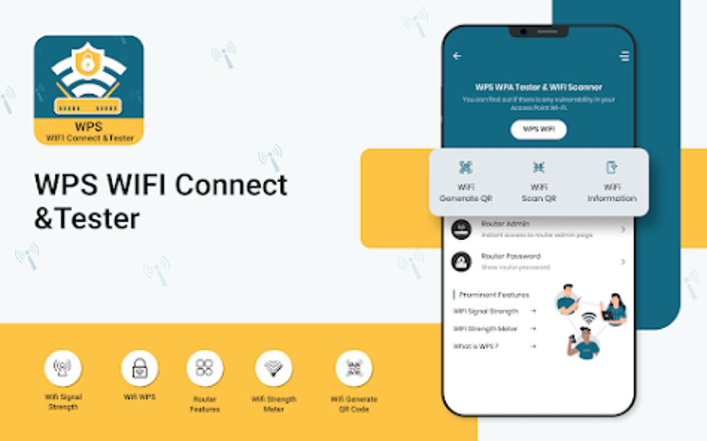 WPS WiFi Connect : WPA Tester para Android - Descargar