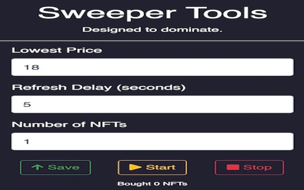 Sweeper tools Google Chrome 용 - 확장 프로그램 다운로드