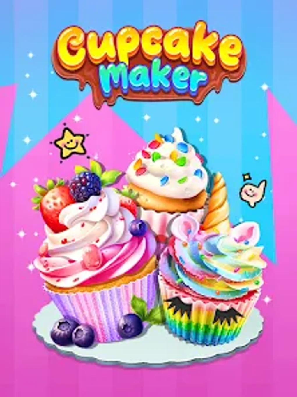 Cupcake Maker: Unicorn Cupcake para Android - Descargar