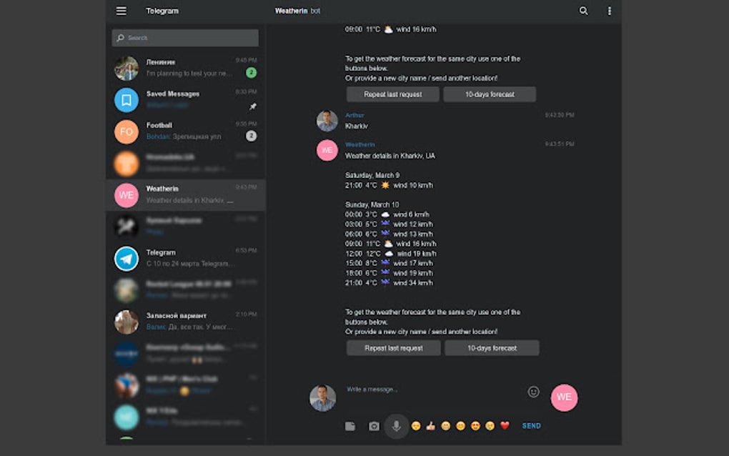 Dark theme for Telegram's Web version para Google Chrome - Extensión ...