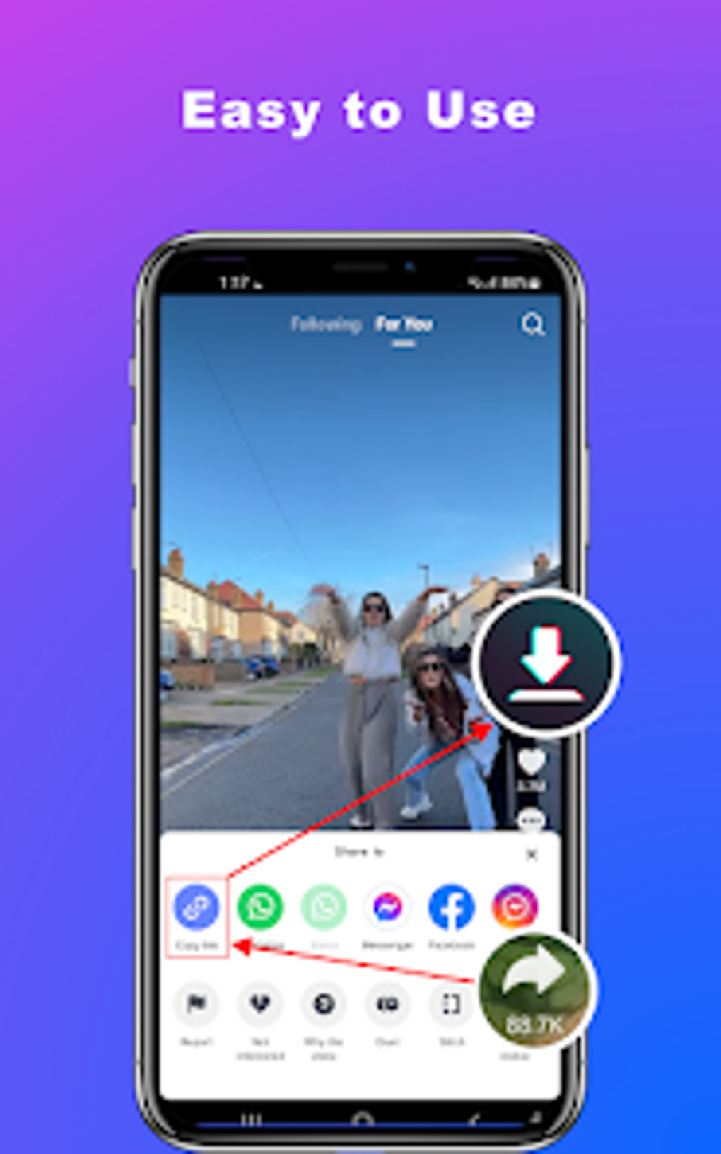 Download video no watermark for Android - Download