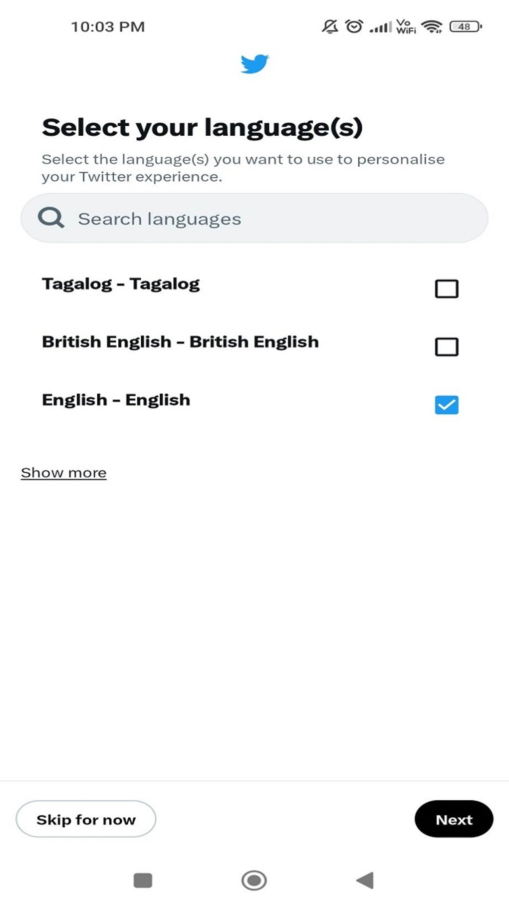 Twitter APK para Android - Download