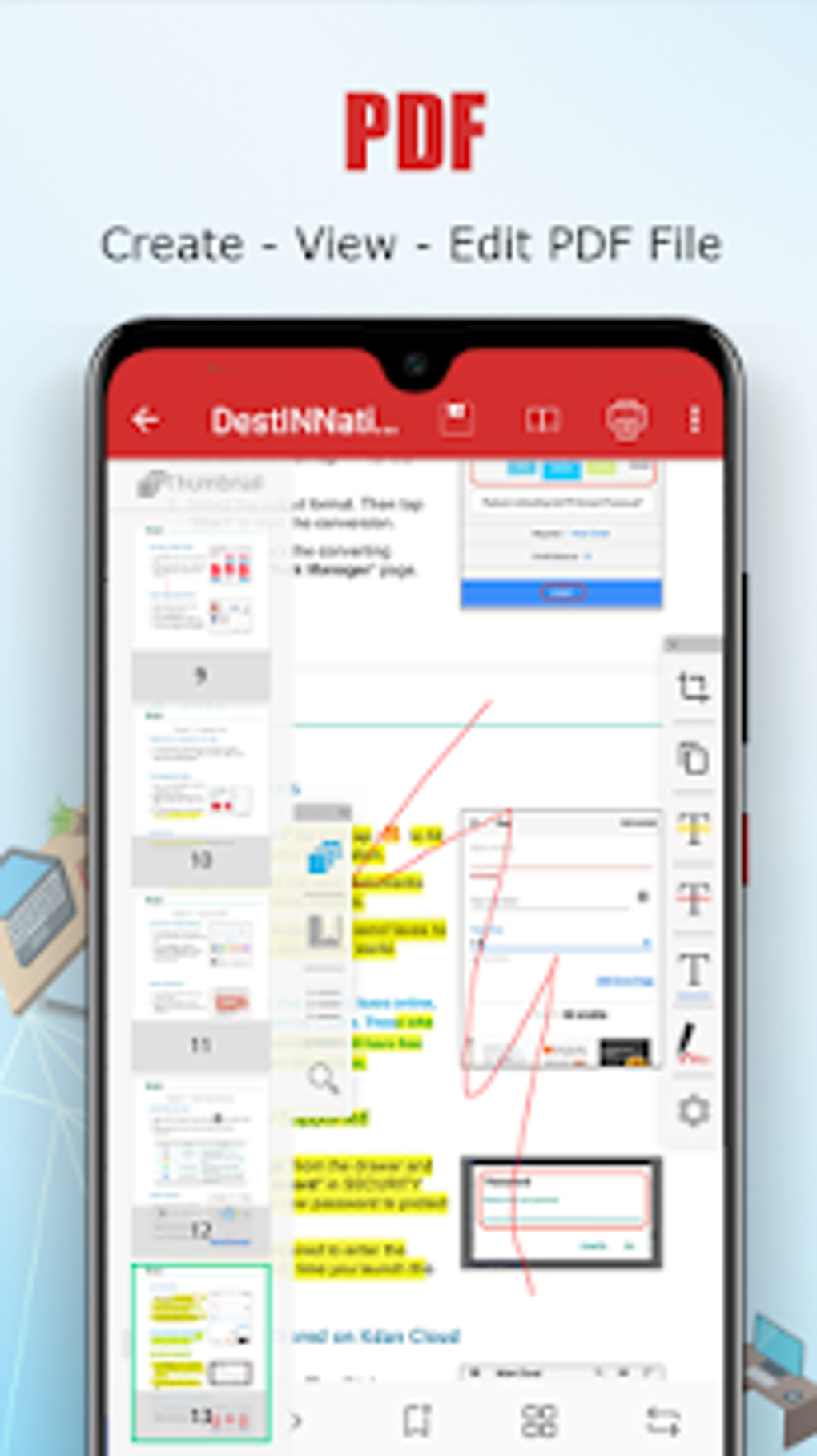 Office Document - Word Office XLS PDF Reader para Android - Descargar