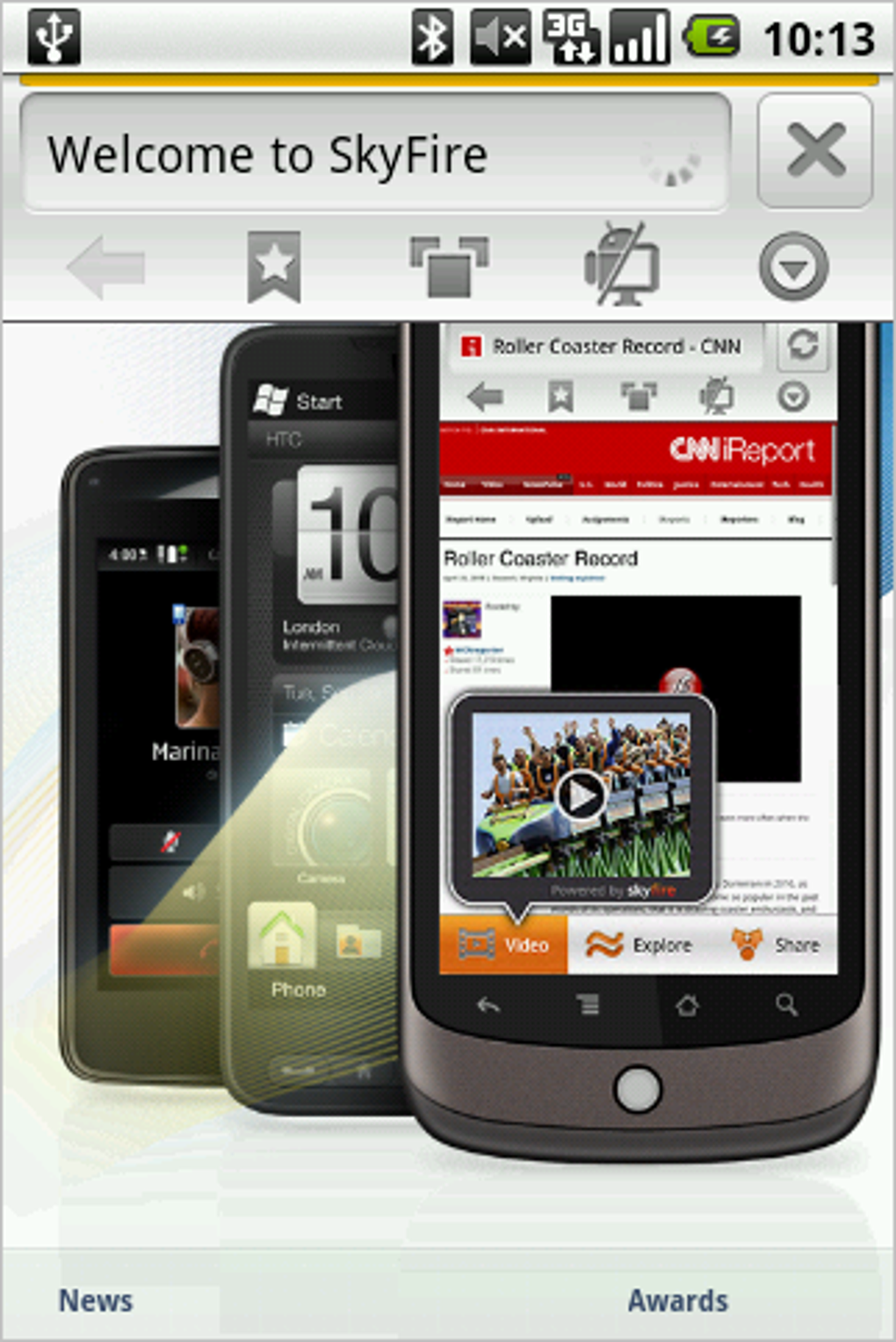 Skyfire Web Browser APK pour Android - Télécharger
