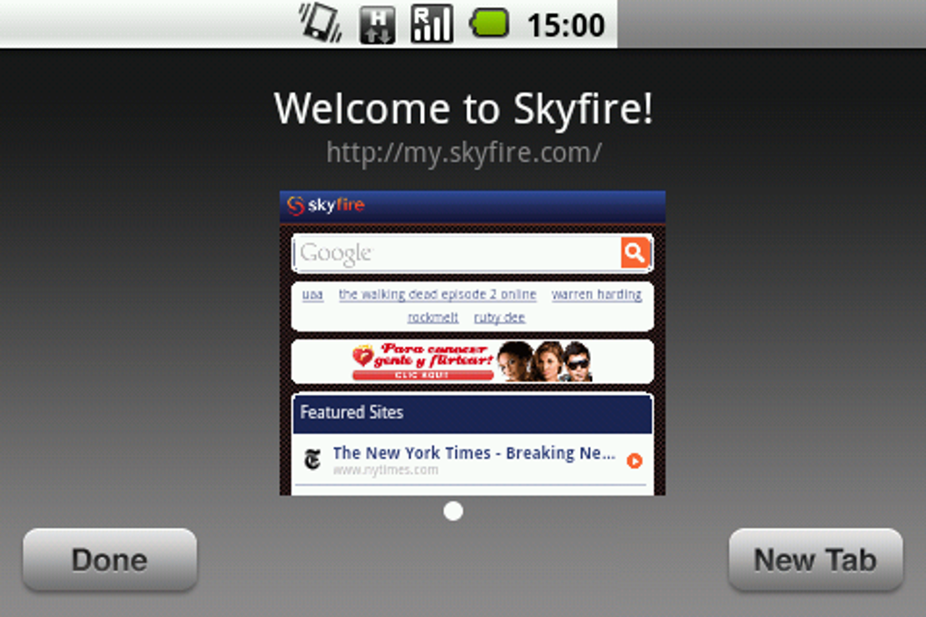 Skyfire APK voor Android - Download