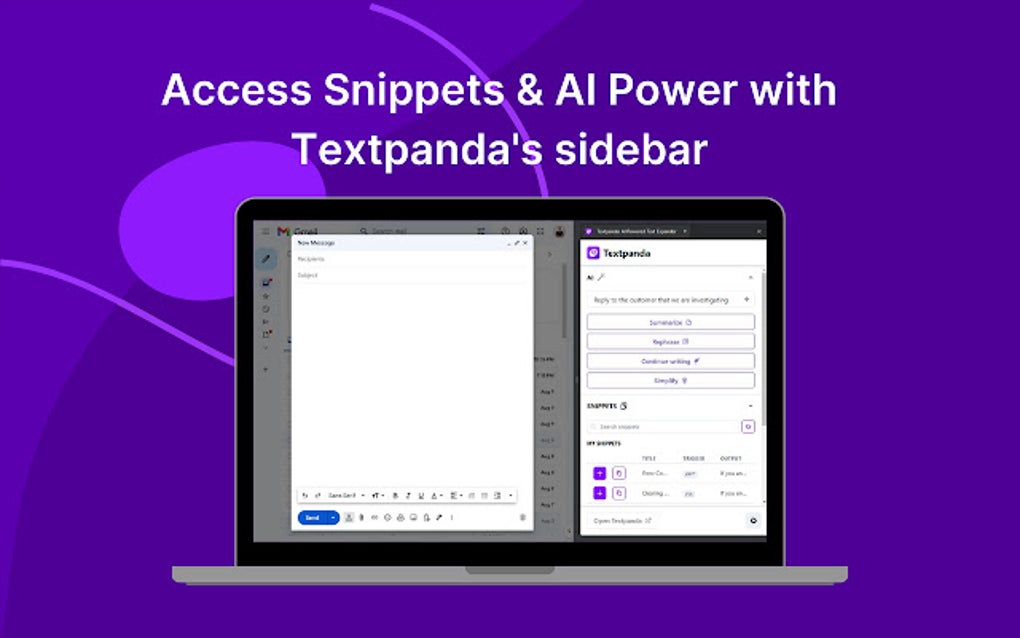 Textpanda: AI Powered Text Expander para Google Chrome - Extensión ... Textpanda: AI Powered Text Expander para Google Chrome - Extensión ...