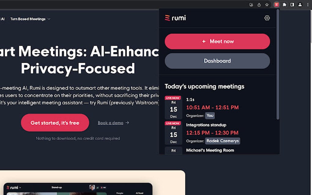 Rumi Chrome Extension for Google Chrome - Extension Download