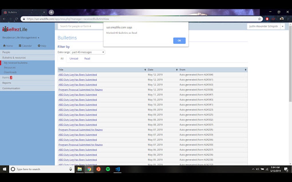 eRezLife Mark Read Tool Google Chrome 용 - 확장 프로그램 다운로드