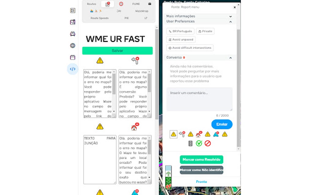WME UR FAST para Google Chrome - Extensão Download