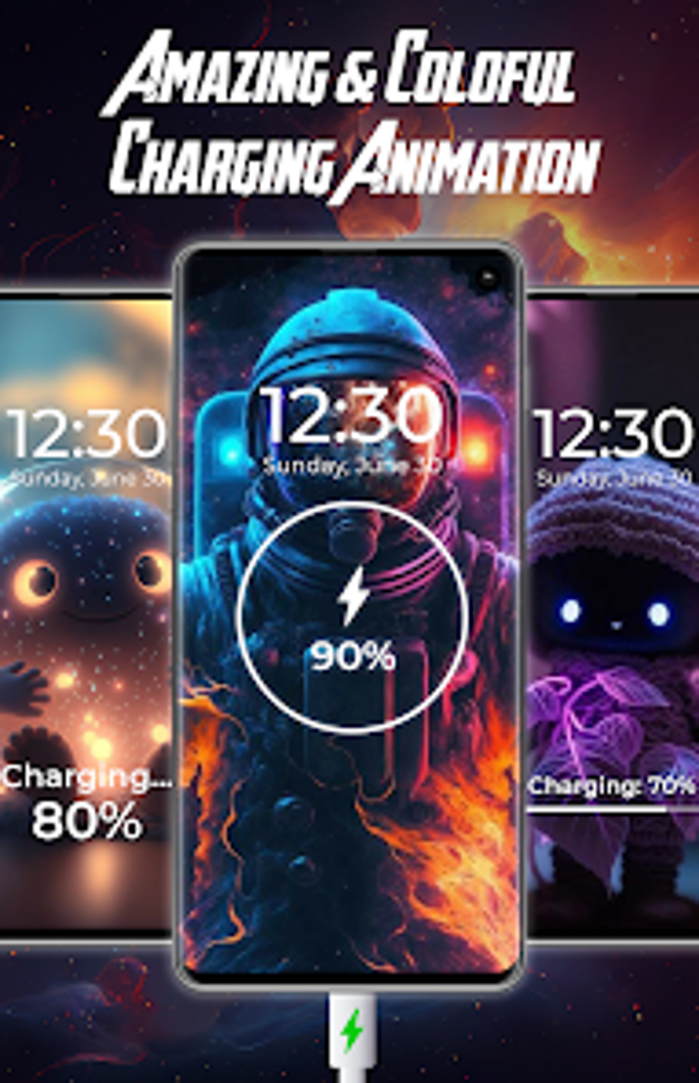 LED Battery Charging Animation pour Android - Télécharger