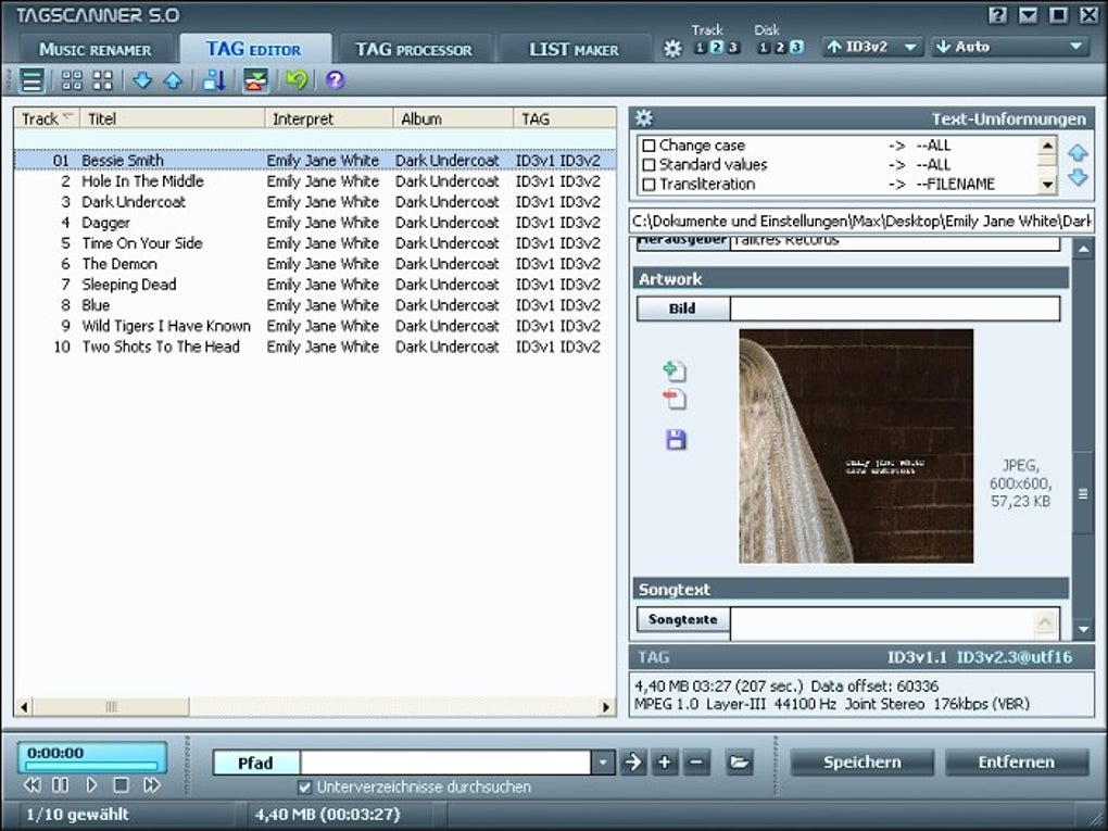 TagScanner Portable - Download