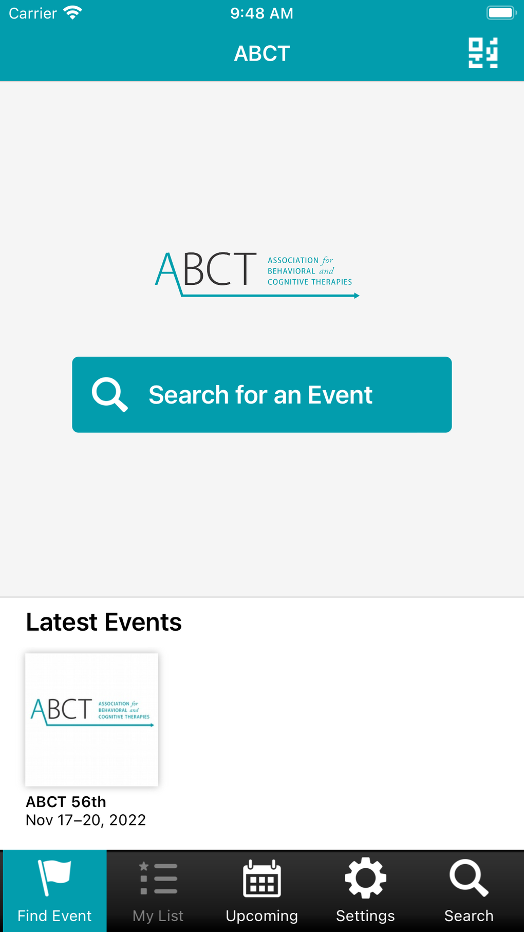 ABCT Events para iPhone - Descargar