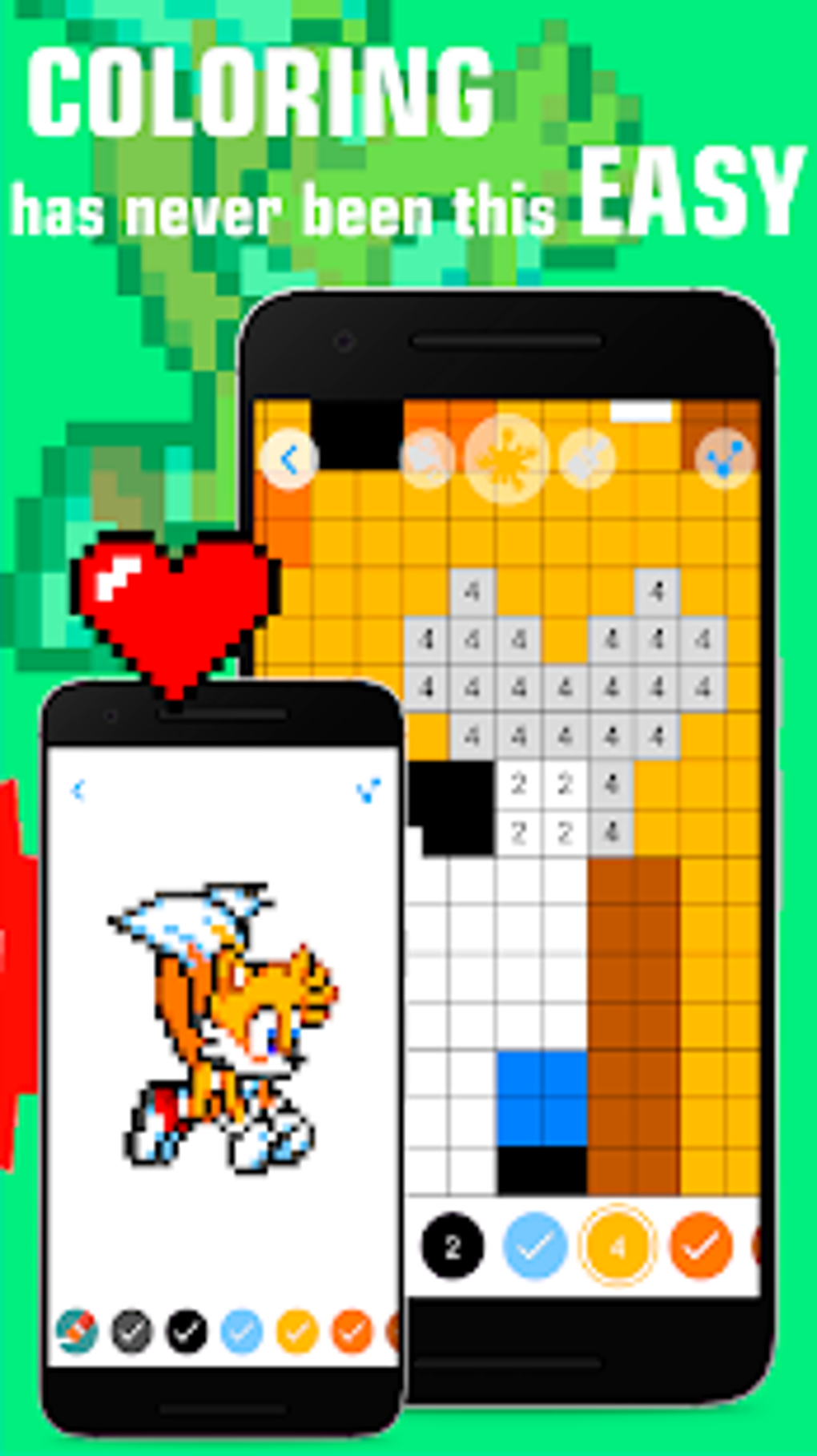 Pixel Unicorn Pixel Art Color By Number Per Android Download