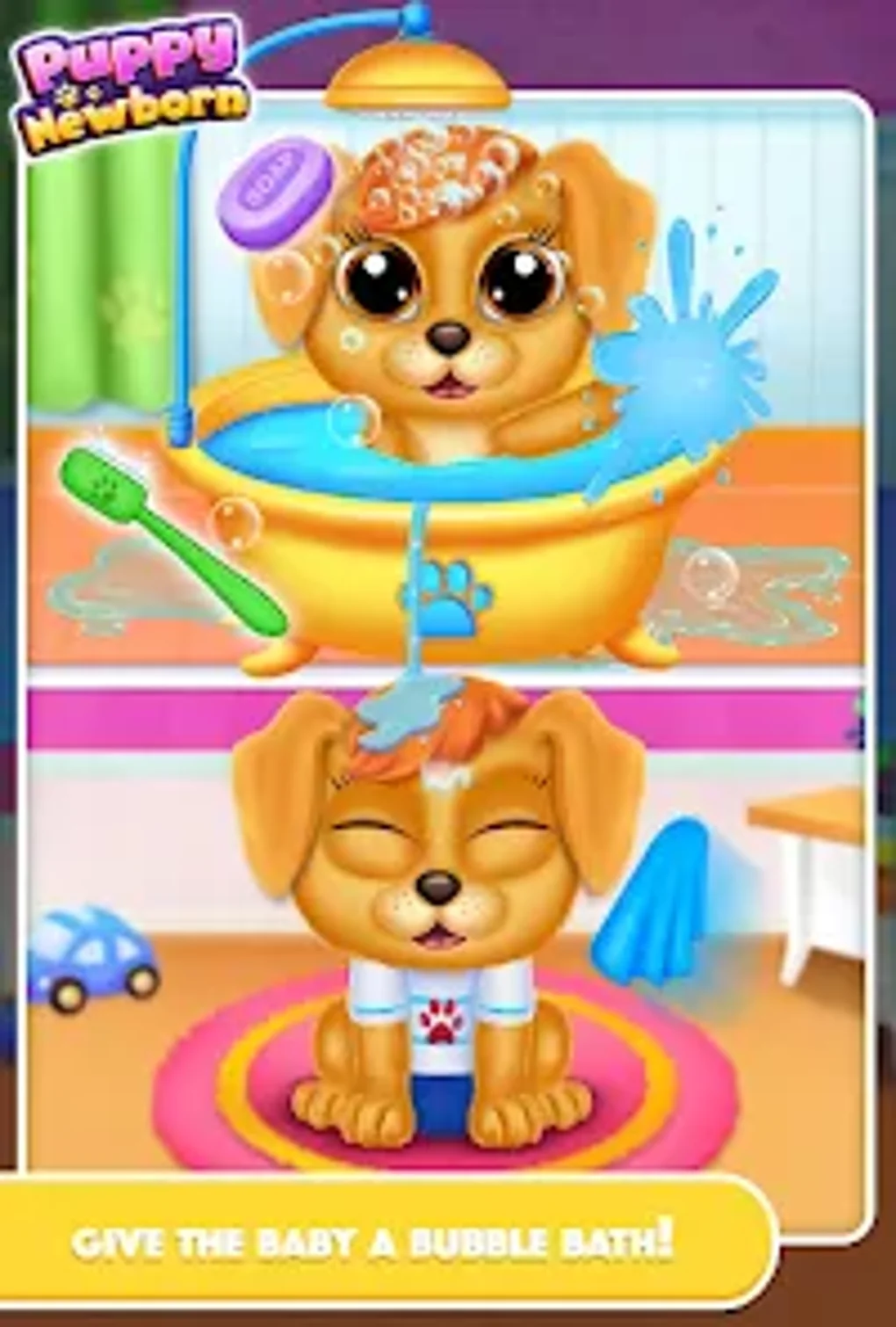 Puppy newborn pet care salon for Android - Download
