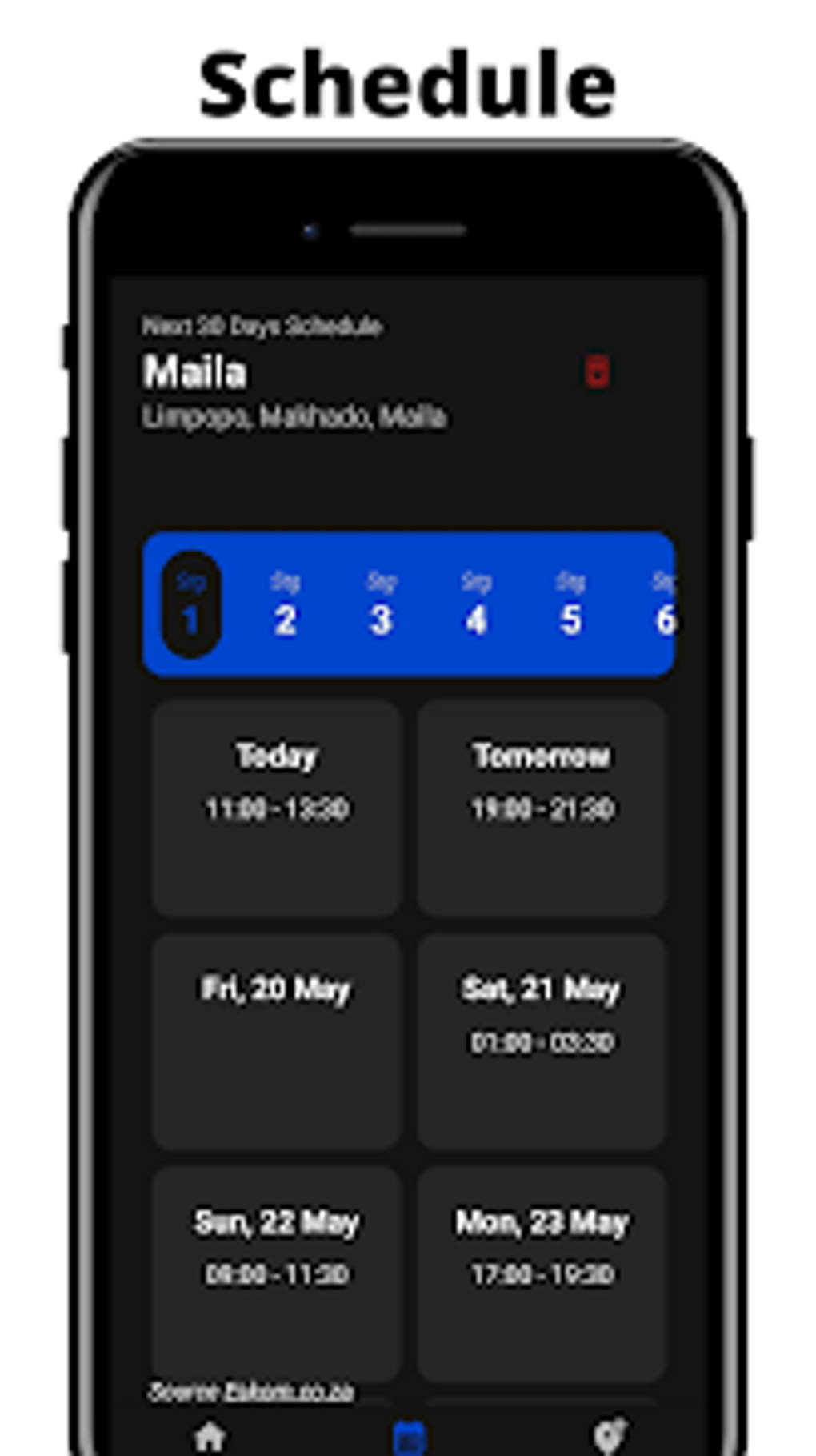 Eskom Loadshedding for Android - Download Eskom Loadshedding for Android - Download