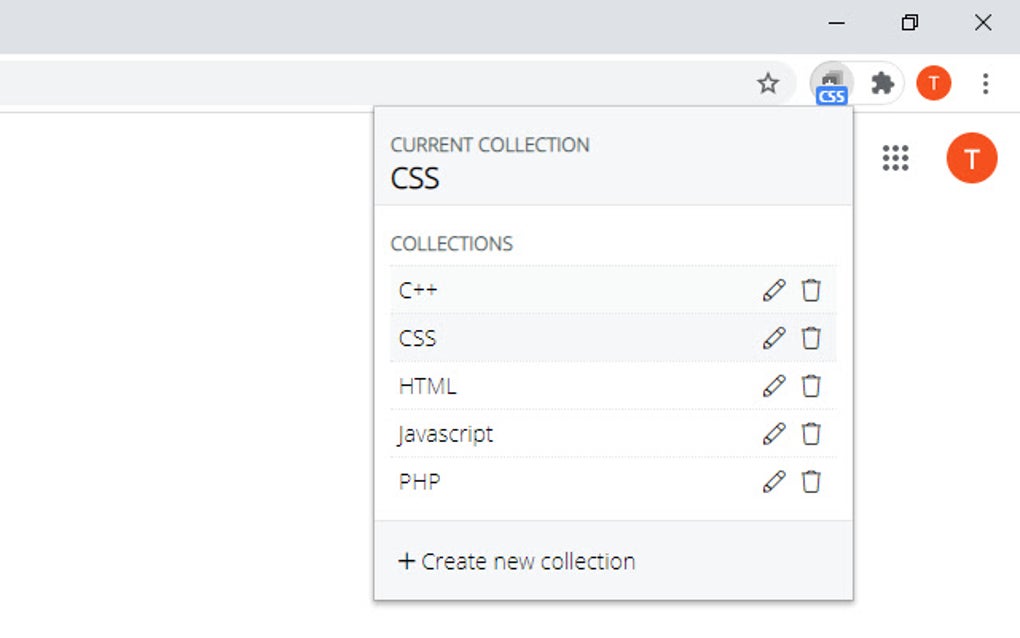 Bookmarks Collections for Google Chrome - Extension Download