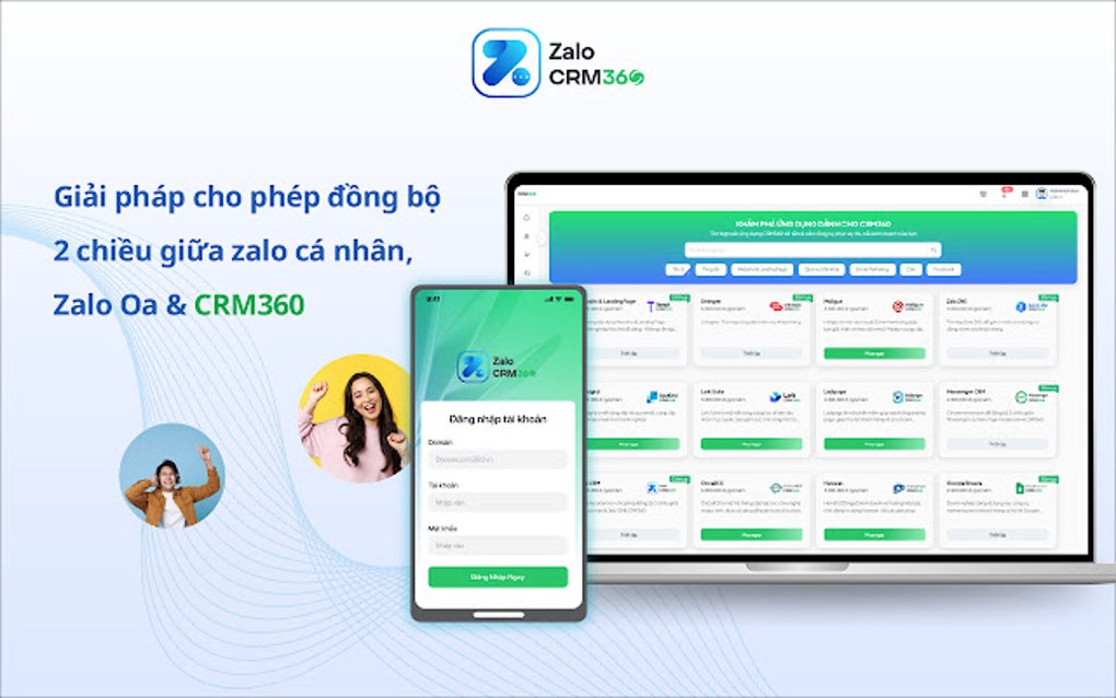 Zalo CRM for Google Chrome - Extension Download