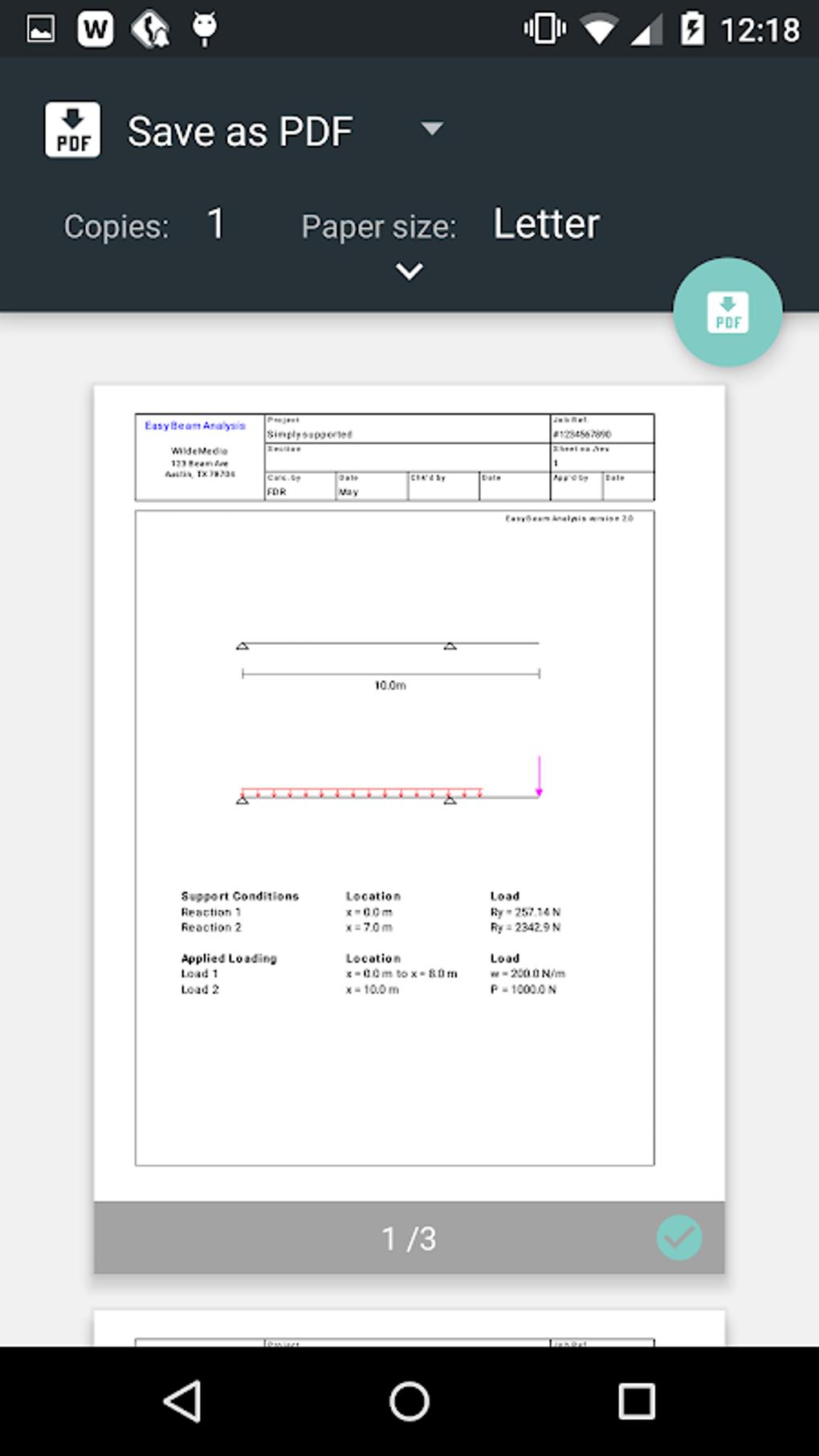Easy Beam Analysis APK for Android - Download