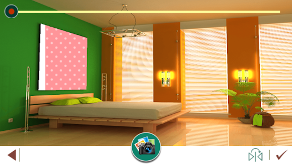 Bedroom selfie photo frame for Android - Download