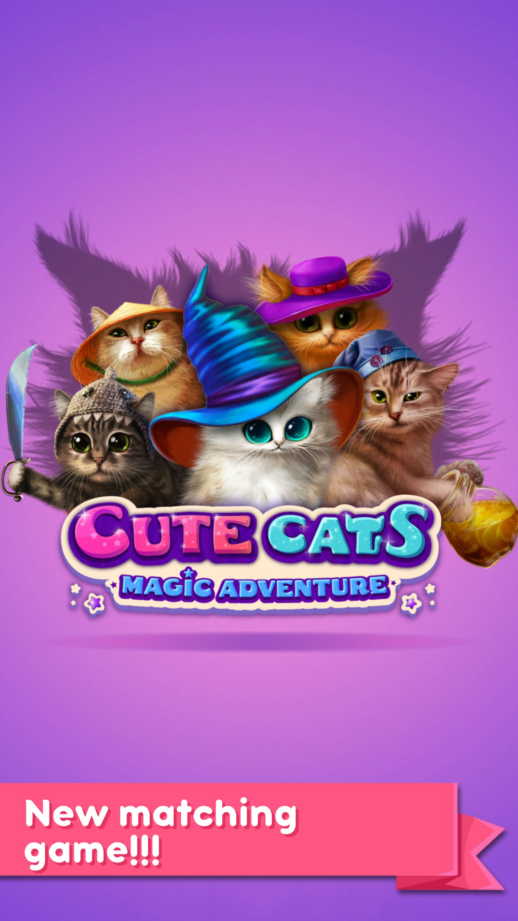 Cute Cats: Magic Adventure pour iPhone - Télécharger