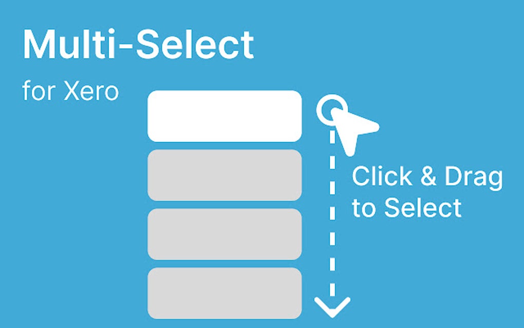 Multi-Select for Xero สำหรับ Google Chrome - ส่วนขยาย ดาวน์โหลด