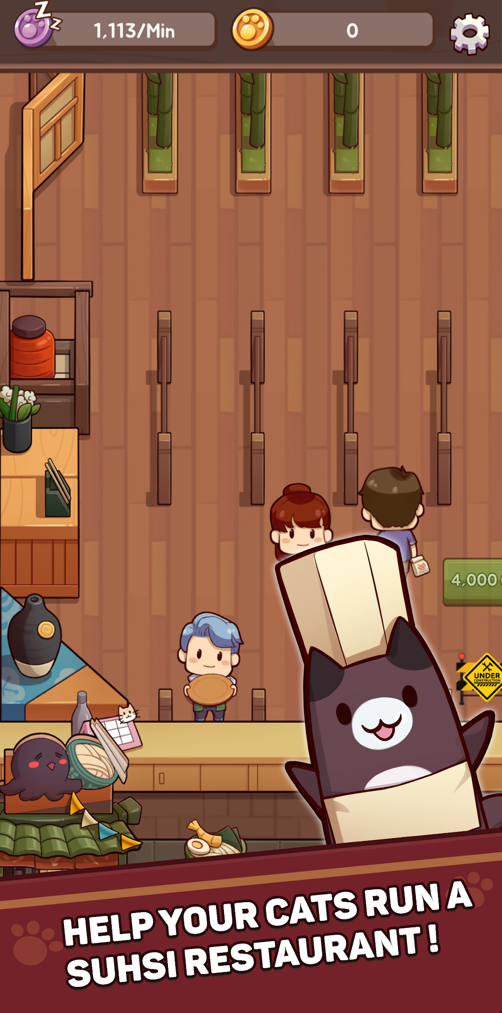Food It - cats idle empire for Android - Download