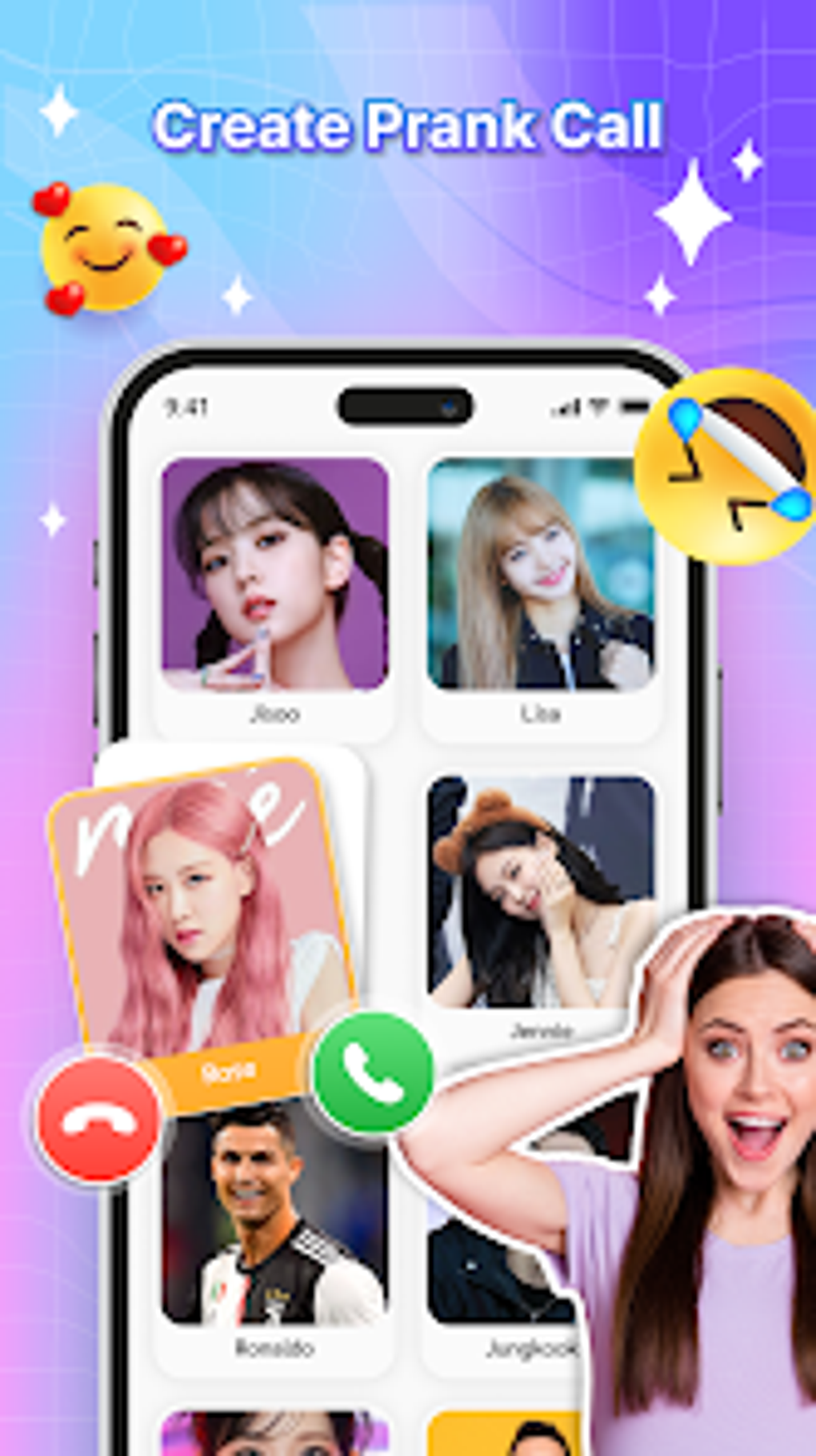 Prank Call: Funny Video Call pour Android - Télécharger