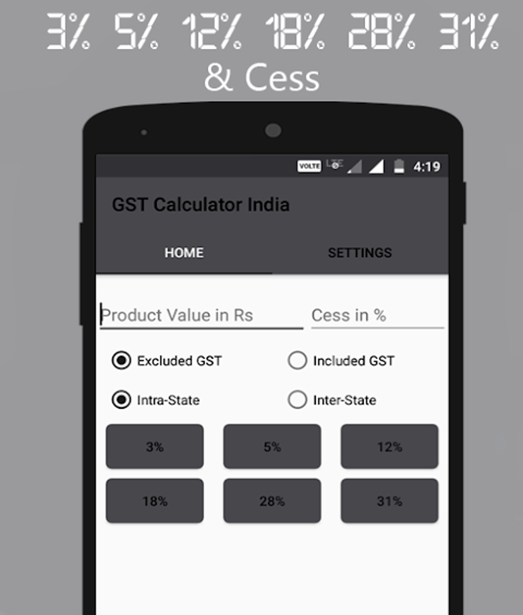 GST Calculator India APK per Android - Download