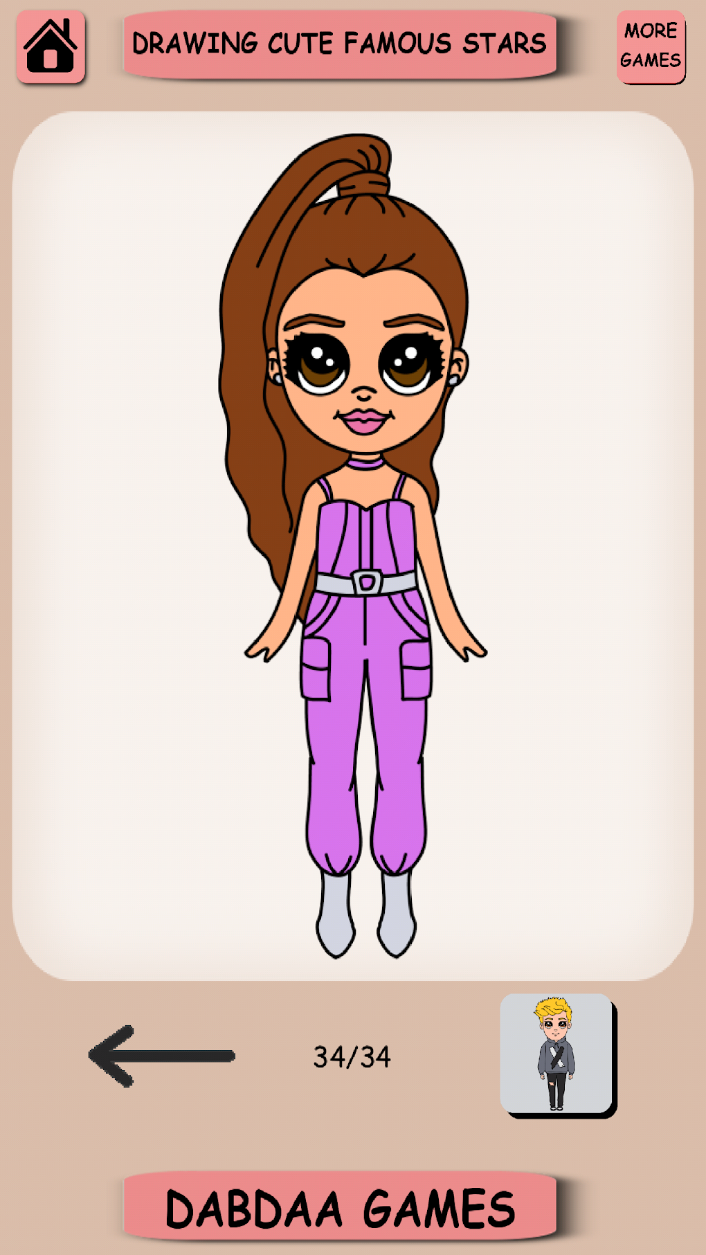 Drawing Cute Famous Stars for Android - Download