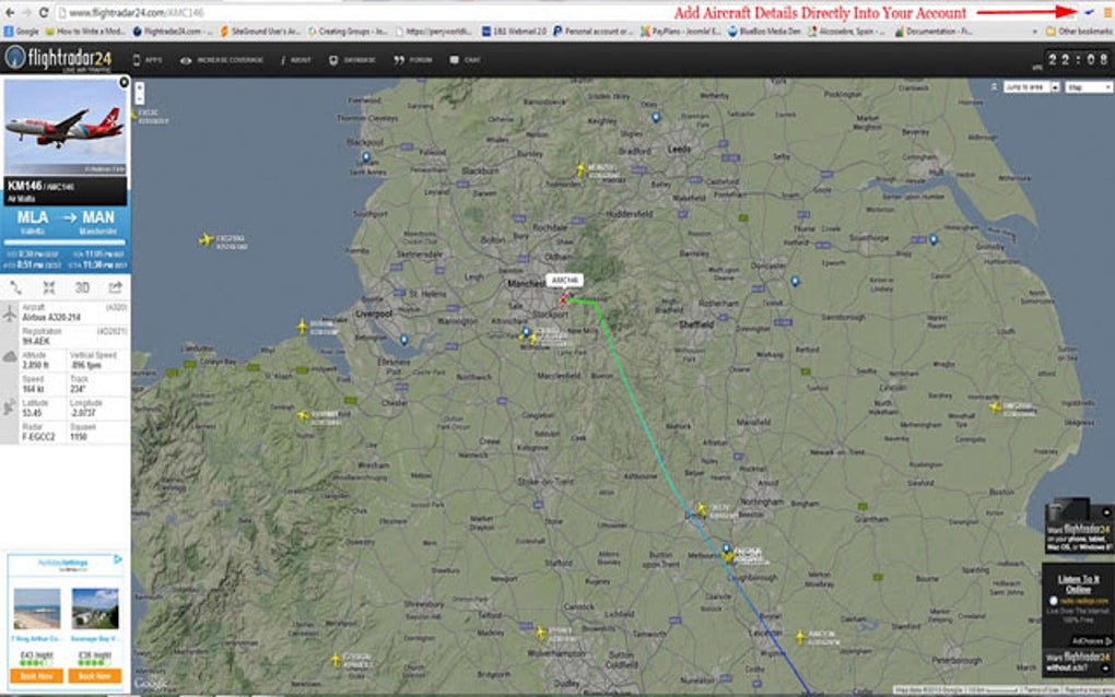 PlaneSpotters für Google Chrome - Erweiterung Download