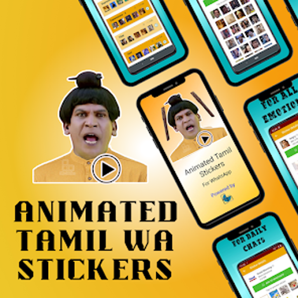 Animated Tamil WAStickers APK for Android - Download