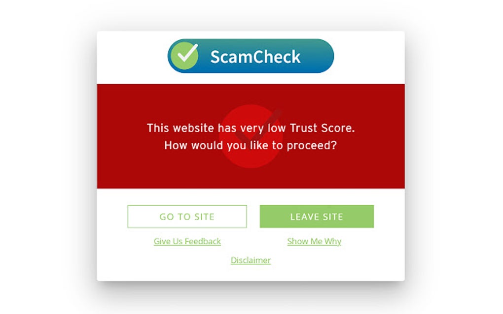 ScamCheck for Google Chrome - Extension Download