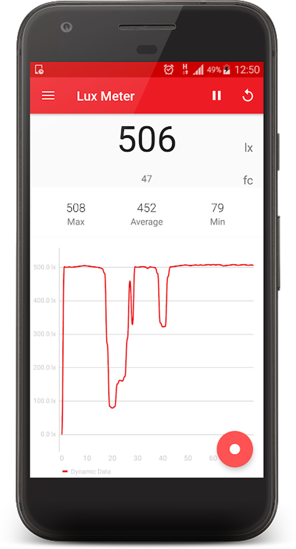 Lux Meter Free APK สำหรับ Android - ดาวน์โหลด