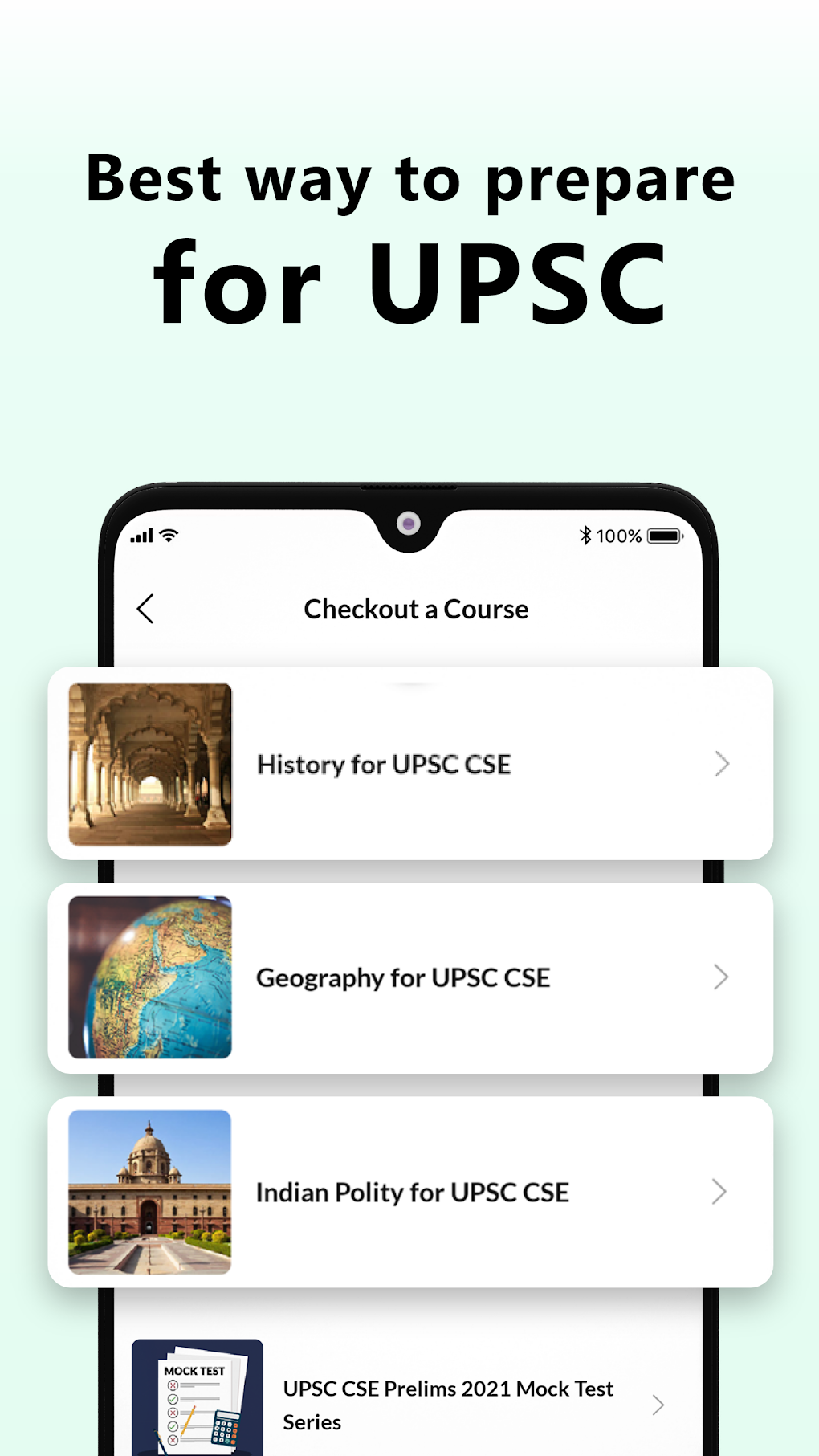 UPSC 2022: IASUPSC Prelims MOCK Test Preparation para Android - Descargar