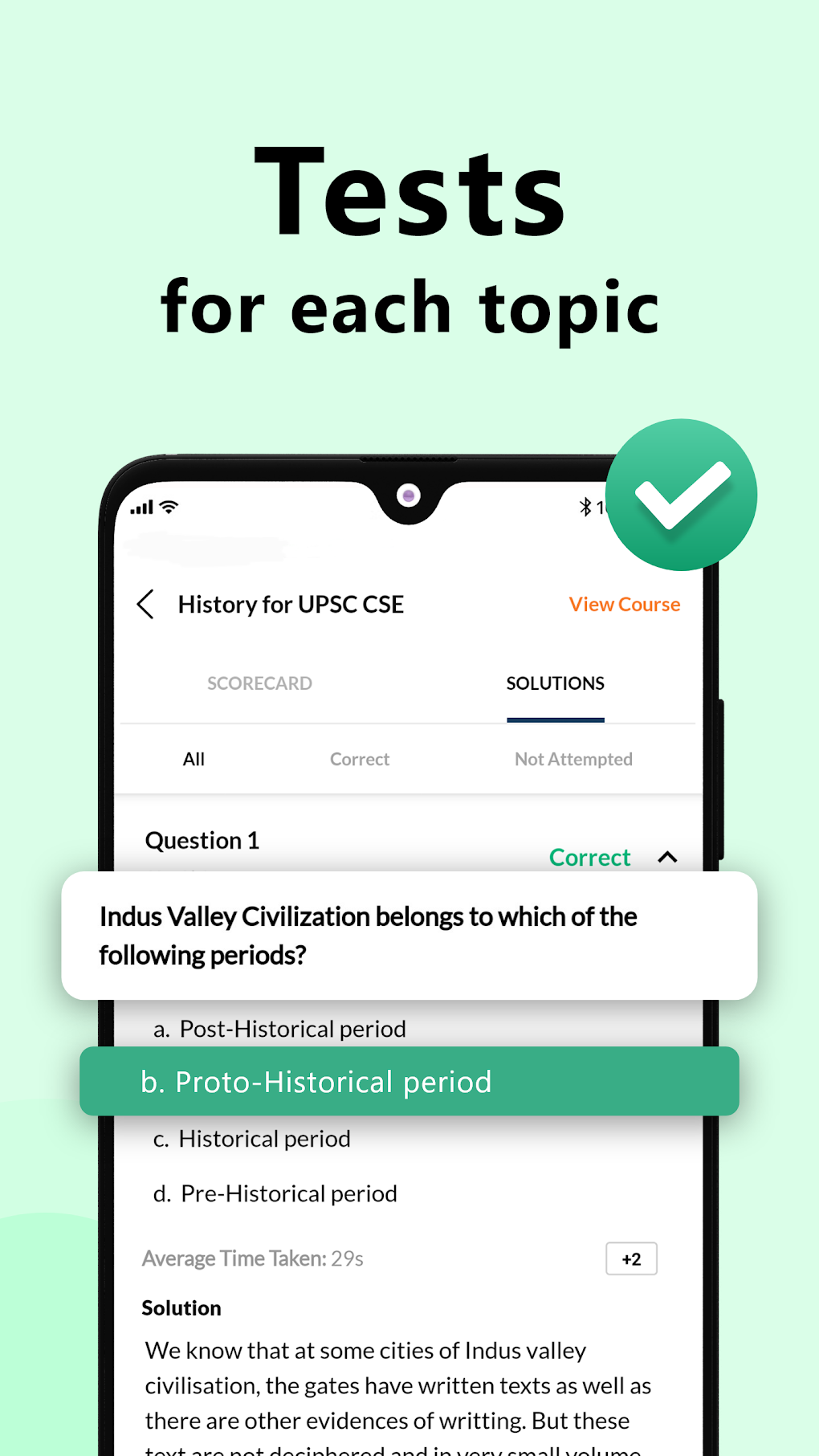 UPSC 2022: IASUPSC Prelims MOCK Test Preparation para Android - Descargar