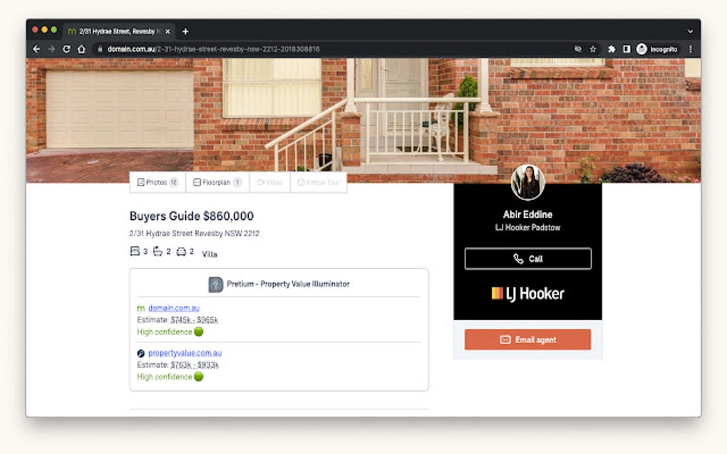 Pretium - Property Value Illuminator para Google Chrome - Extensión Descargar