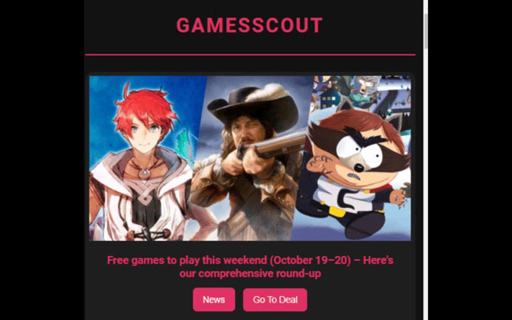 GamesScout- Game Finder para Google Chrome - Extensión Descargar