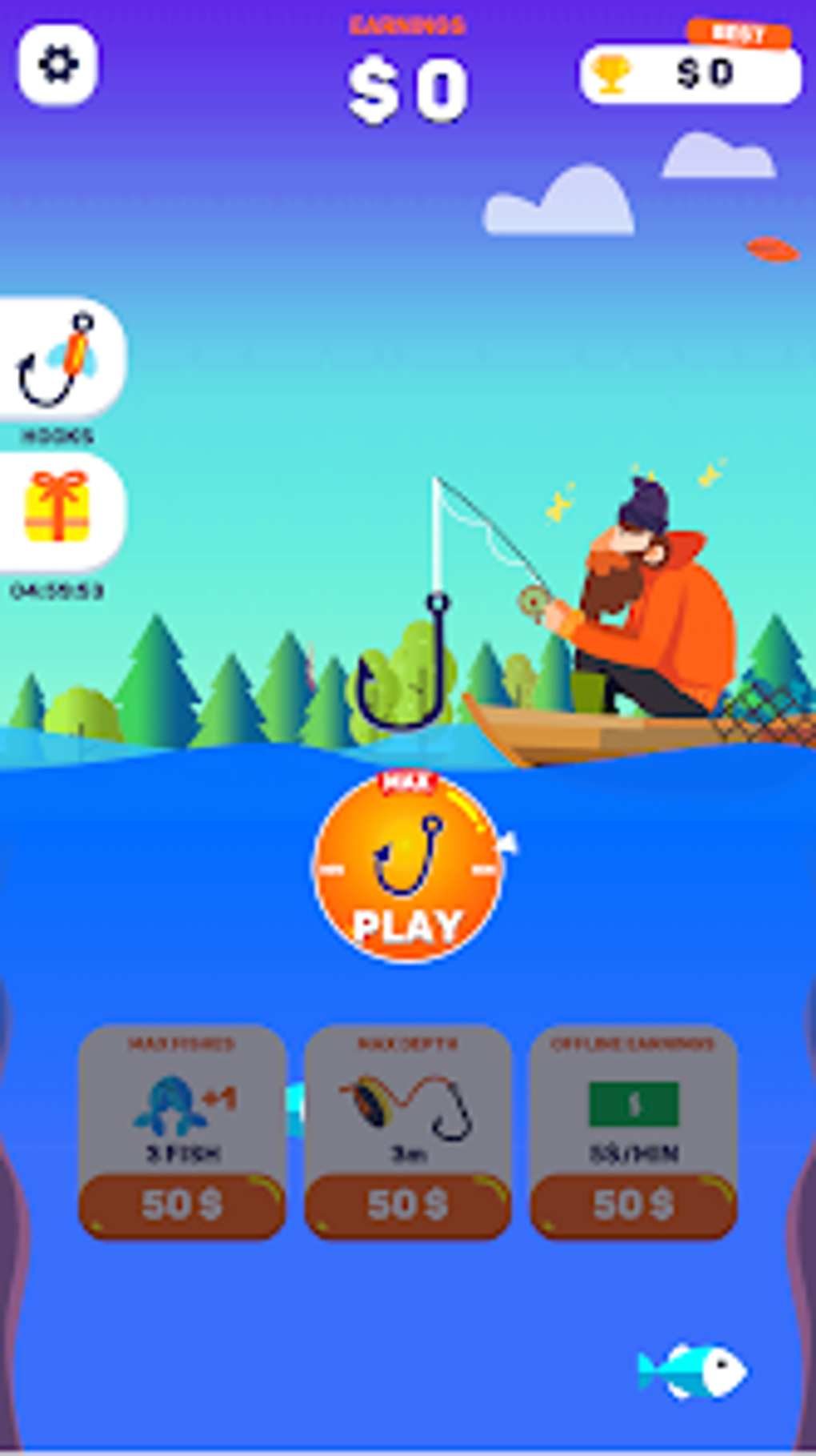 Tiny Fishing für Android - Download
