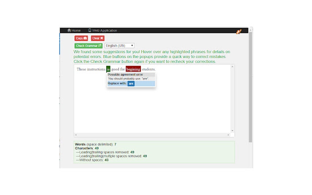 Grammar Checker cho Google Chrome - Tiện ích mở rộng Tải về