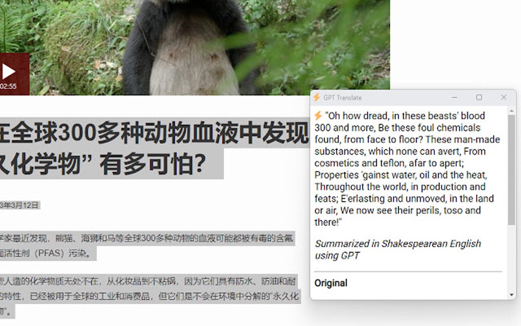 GPT Translate for Google Chrome - Extension Download