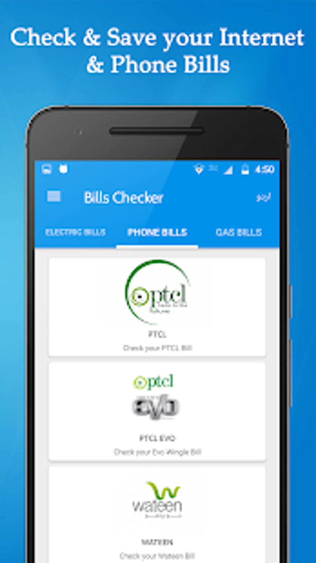 Bill Checker - Pakistan for Android - Download