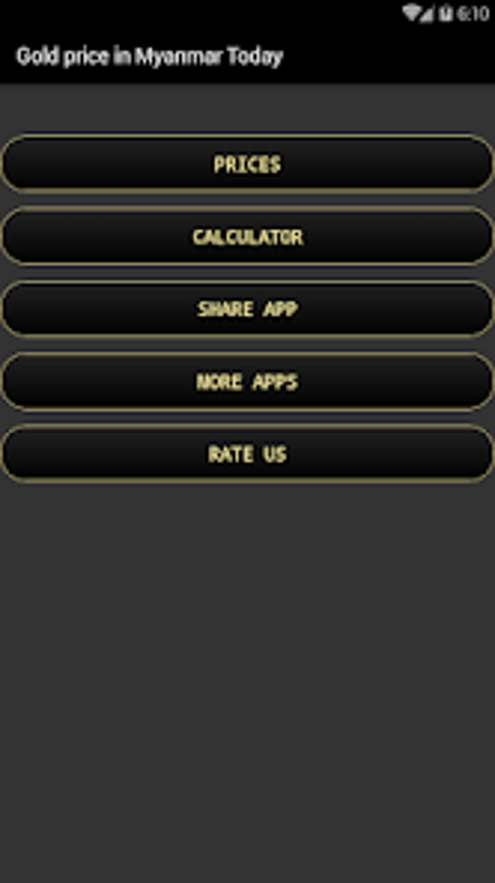 Gold price in Myanmar Today for Android - Download