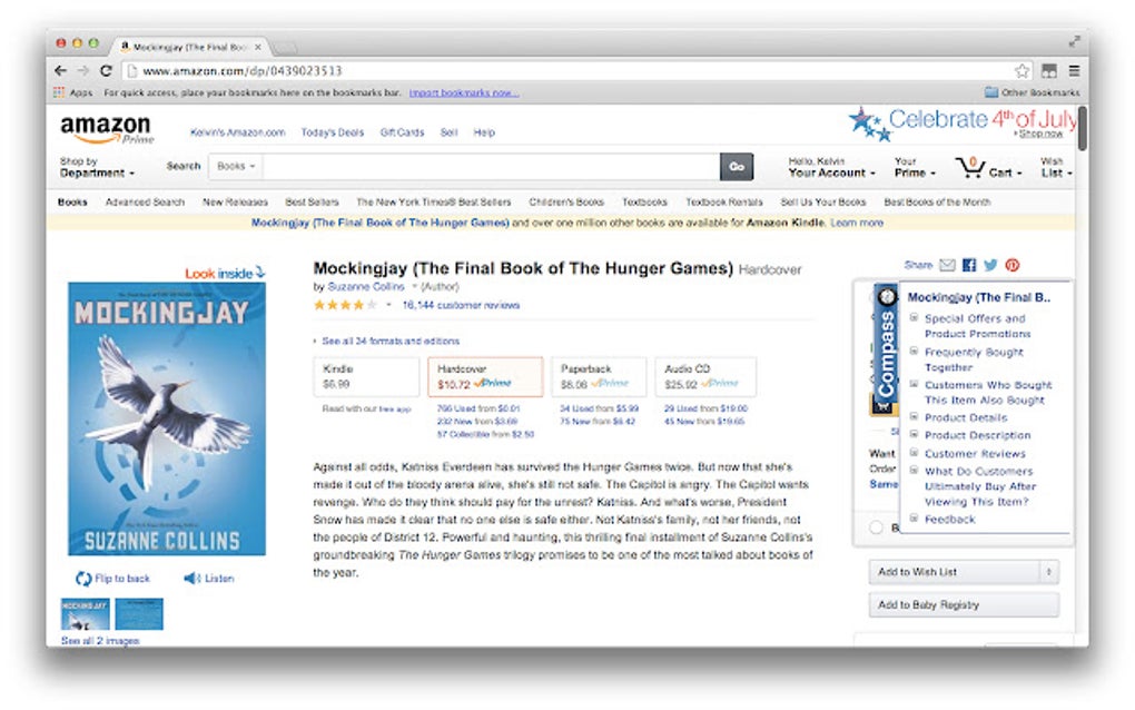 Compass für Google Chrome - Erweiterung Download