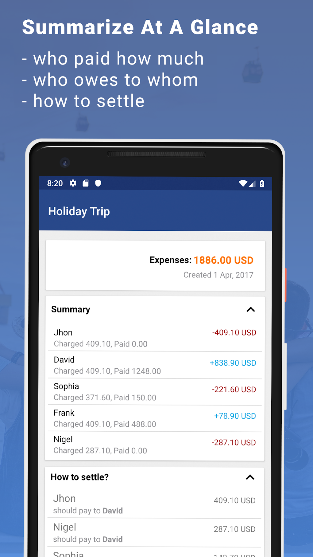 Group Expense - track split expenses APK for Android - Download
