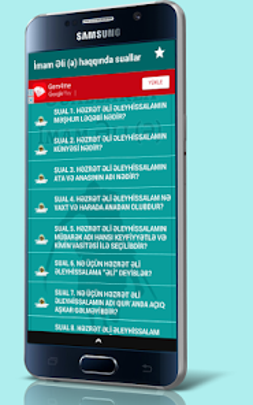 İmam Əli ə 78 Sual və Cavab for Android - Download