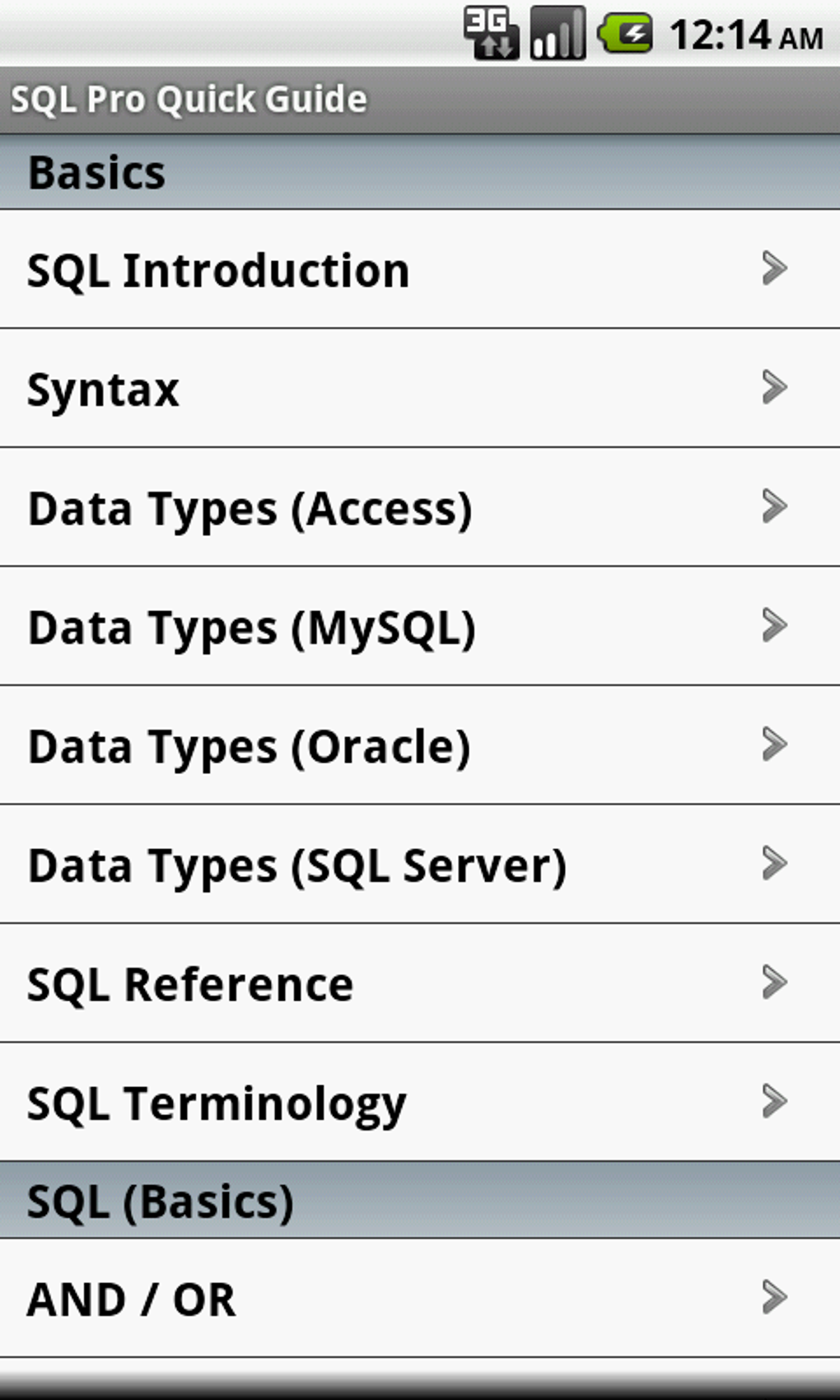 SQL Pro Free APK Android - ダウンロード SQL Pro Free APK Android - ダウンロード