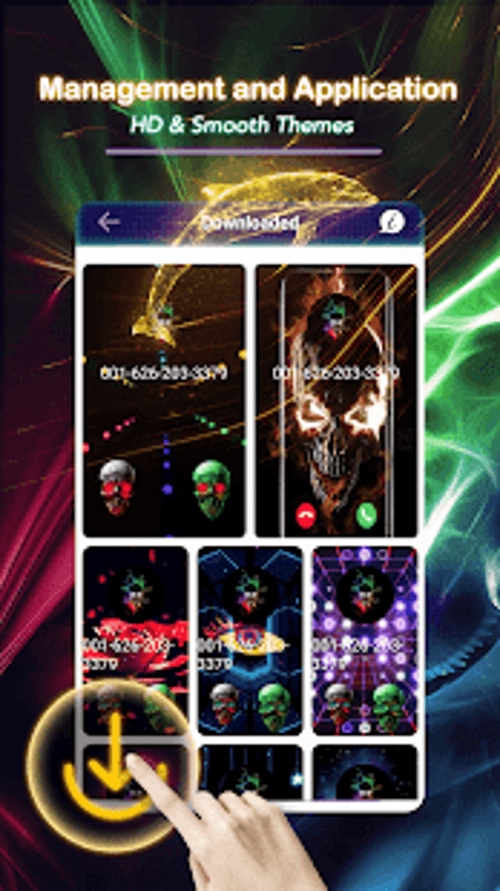 Call Screen Changer - Color Flash Theme para Android - Descargar